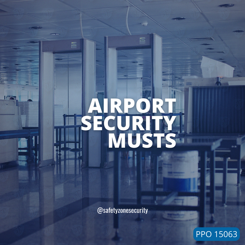 6 Eye-Opening Stats About Airport Terminal Security - Safety Zone Security