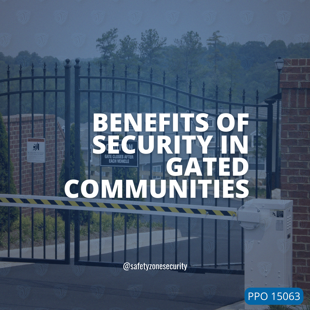 5 Benefits of Security in Gated Communities - Safety Zone Security