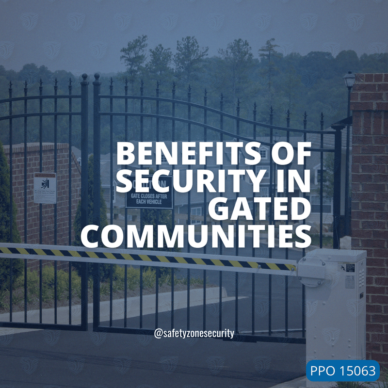 5 Benefits of Security in Gated Communities - Safety Zone Security